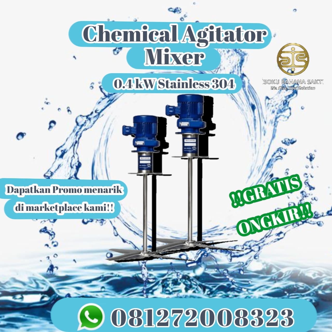 Agitator Mixer Diagram PT. Isoku Bahana sakti - Ica Isoku - Medium