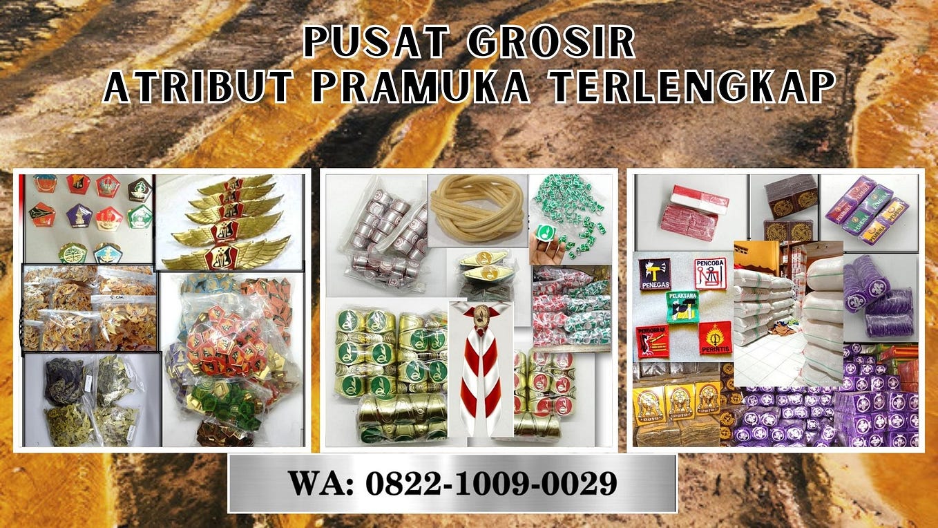 PUSAT!!! 0822–1009–0029 Grosir Atribut Pramuka Terlengkap Tapin - Pusat ...