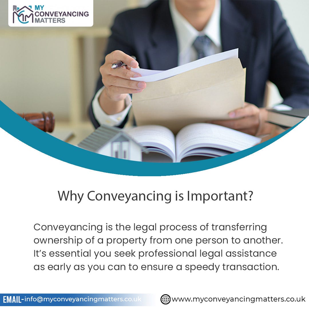 Are Fast Conveyancing Solicitors Save Your Time? | by My Conveyancing Matters | Jul, 2024 | Medium