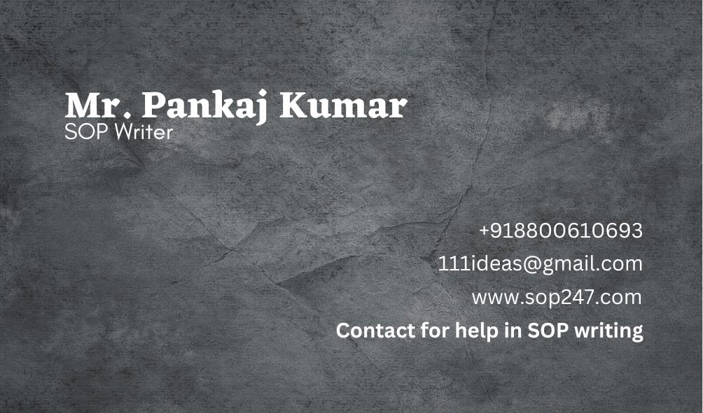 Sample SOP for Health Informatics | by SOP Writer | Medium