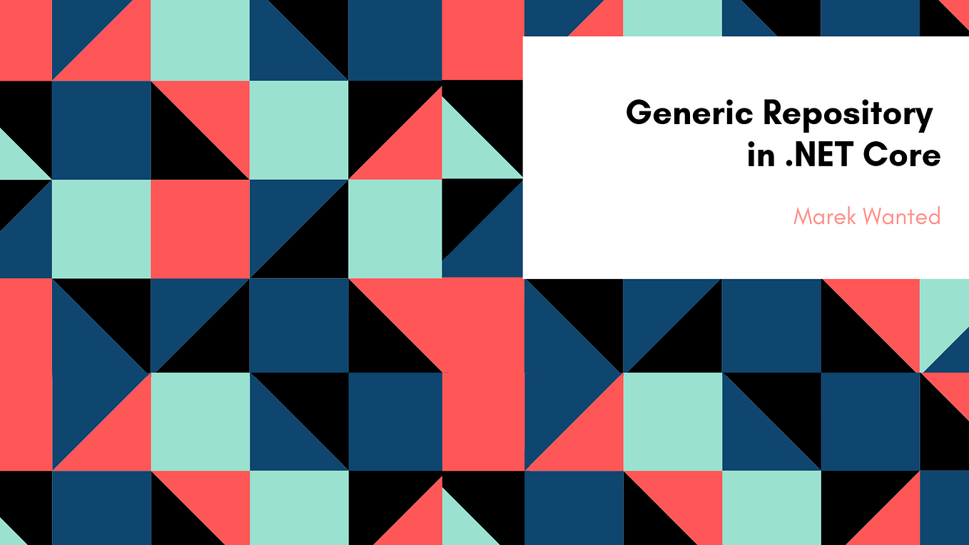 Mongo Generic Repository in .NET Core | Medium