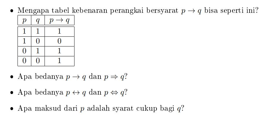 Macam-Macam Perangkai Beserta Tabel Kebenaran (Bagian 1) | by Sapto ...