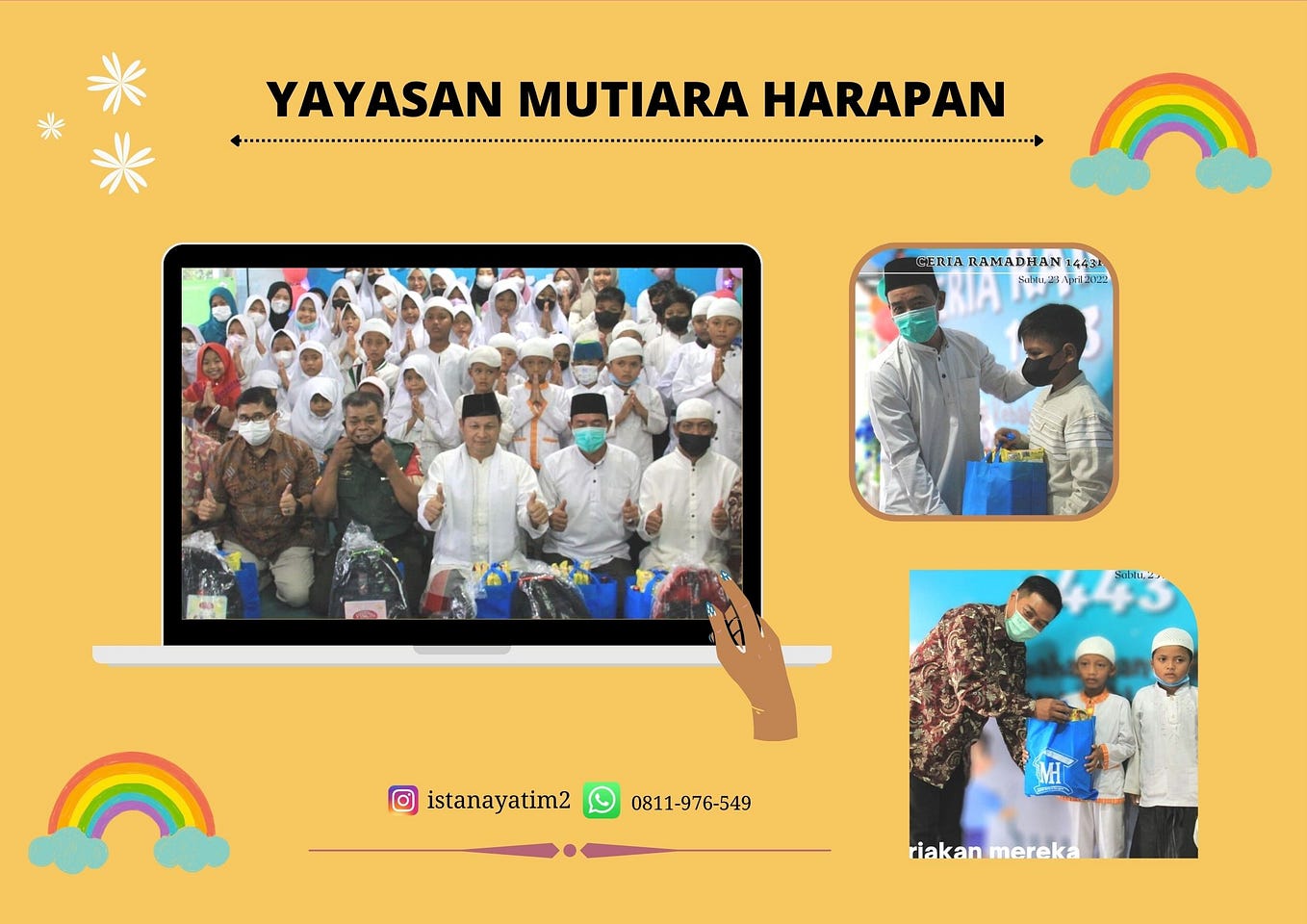 AMANAH, Call 0811–976–549, Asrama Yatim Dan Dhuafa Jiput Istana Yatim ...