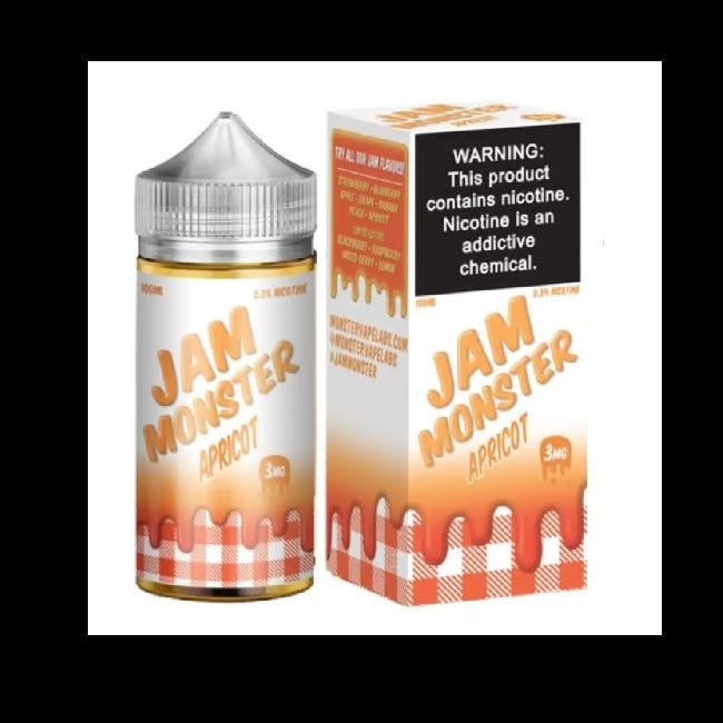 Apple E-Liquid Jam Monster 100ml Vape Device - JM - Medium