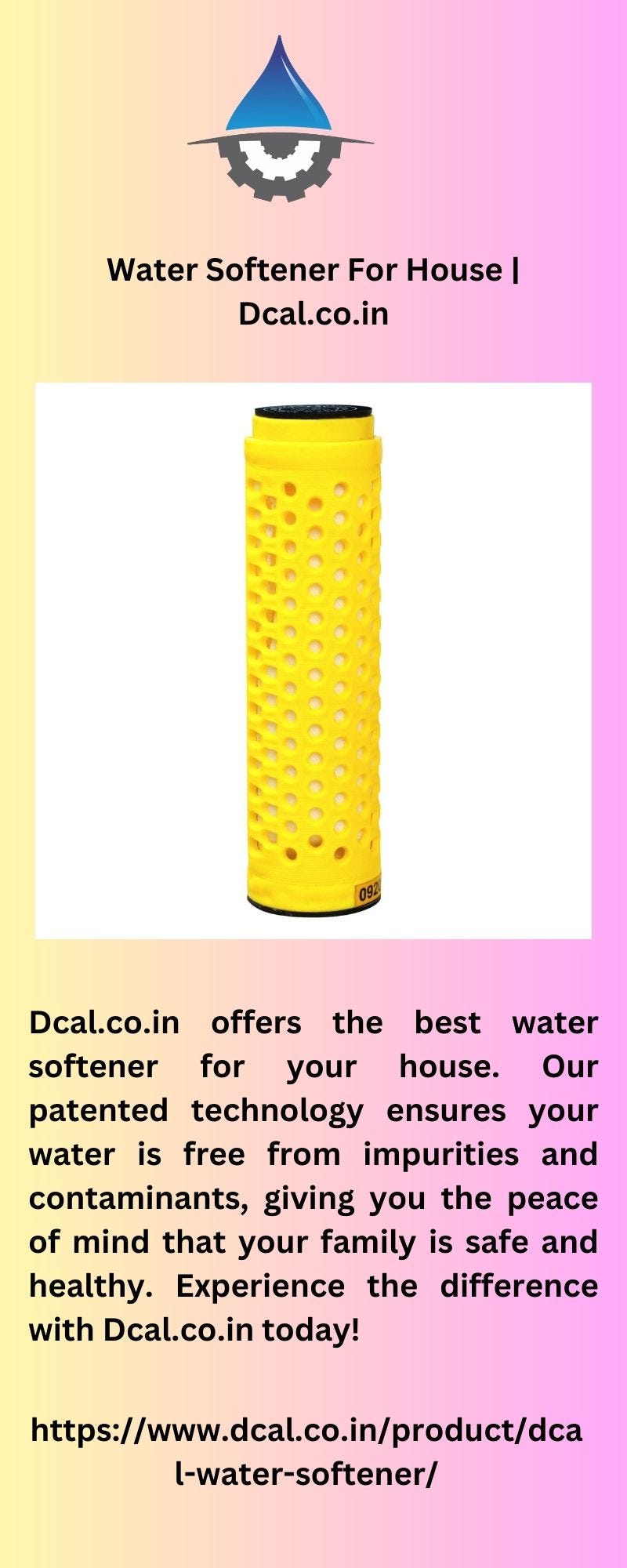 Hard Water Conditioner | Dcal.co.in - Dcalcopvtltd - Medium