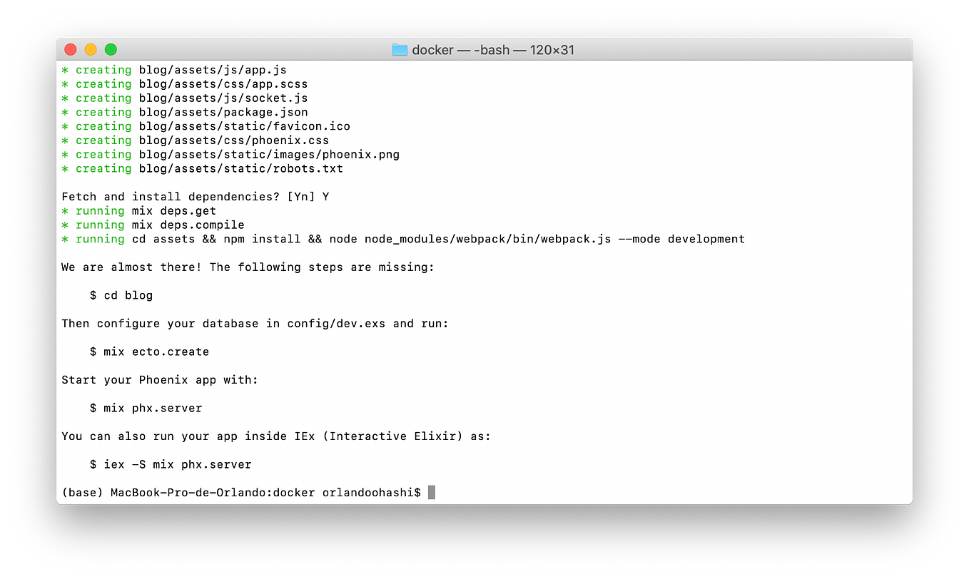 Deploy elixir/phoenix utilizando Docker no DigitalOcean | by Orlando ...