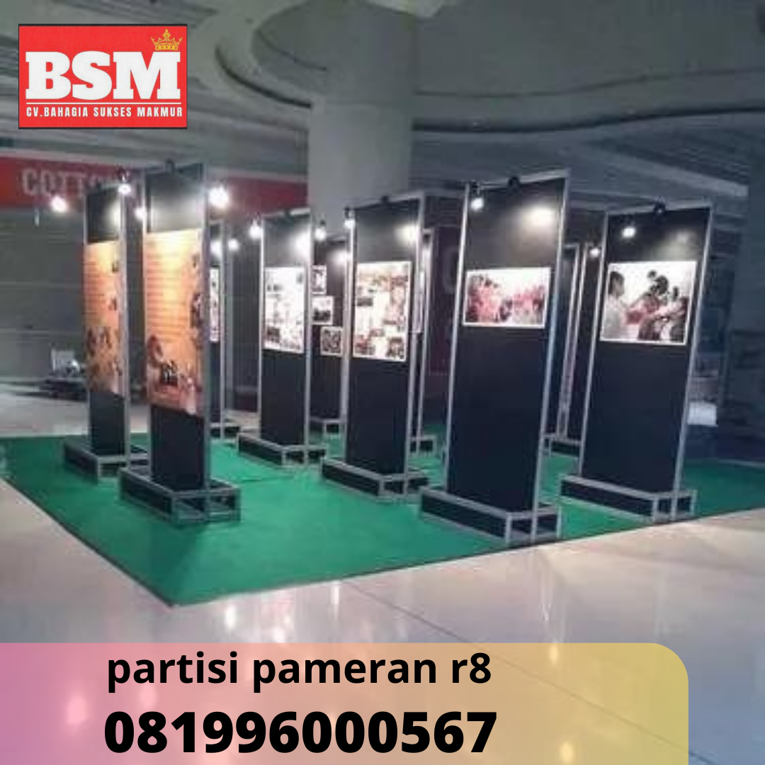 STAND STANDAR ALLUMUNIUM PARTISI R8 | JUAL DAN SEWA STAND PARTISI R8 | by partisi pameran ...