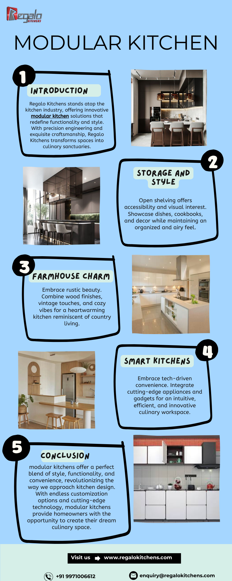 German Modular Kitchen in Faridabad | Regalo Kitchens - Itnseo - Medium