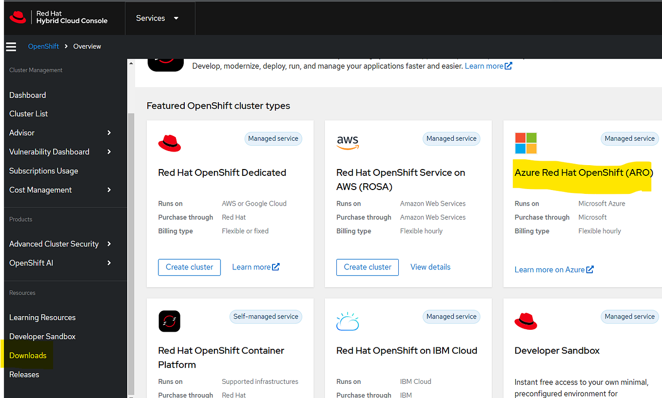 Upgrade the Azure redhat openshift (ARO) Cluster | by Bipin Yadav | Medium