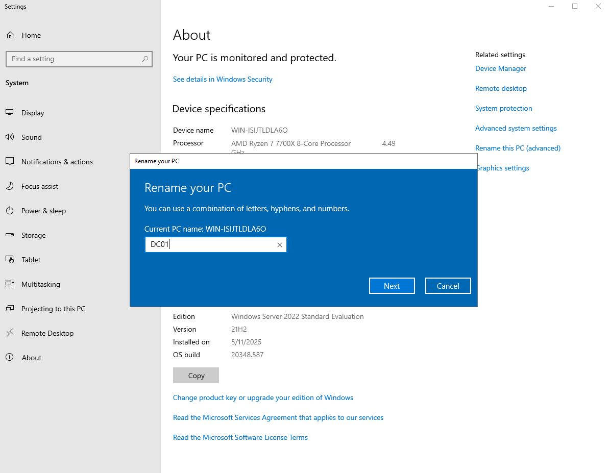 Active Directory Lab: Creating Domain users and Attaching a VM to the Domain | by Dito _0xE7 ...