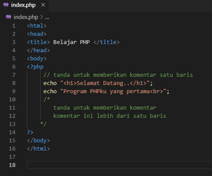 Cara membuat array di PHP [Pertemuan 4] | by Rozi Vector | Medium