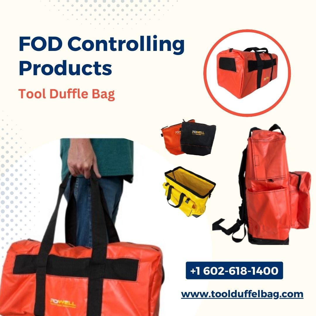 Efficient FOD Controller - Toolduffel Bag - Medium