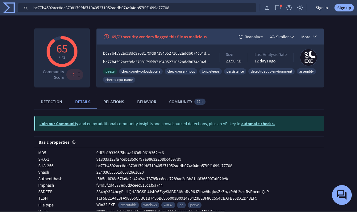 Pantera Malware Analysis Pt-1. Executive Summary | by xto9ot | Jul ...