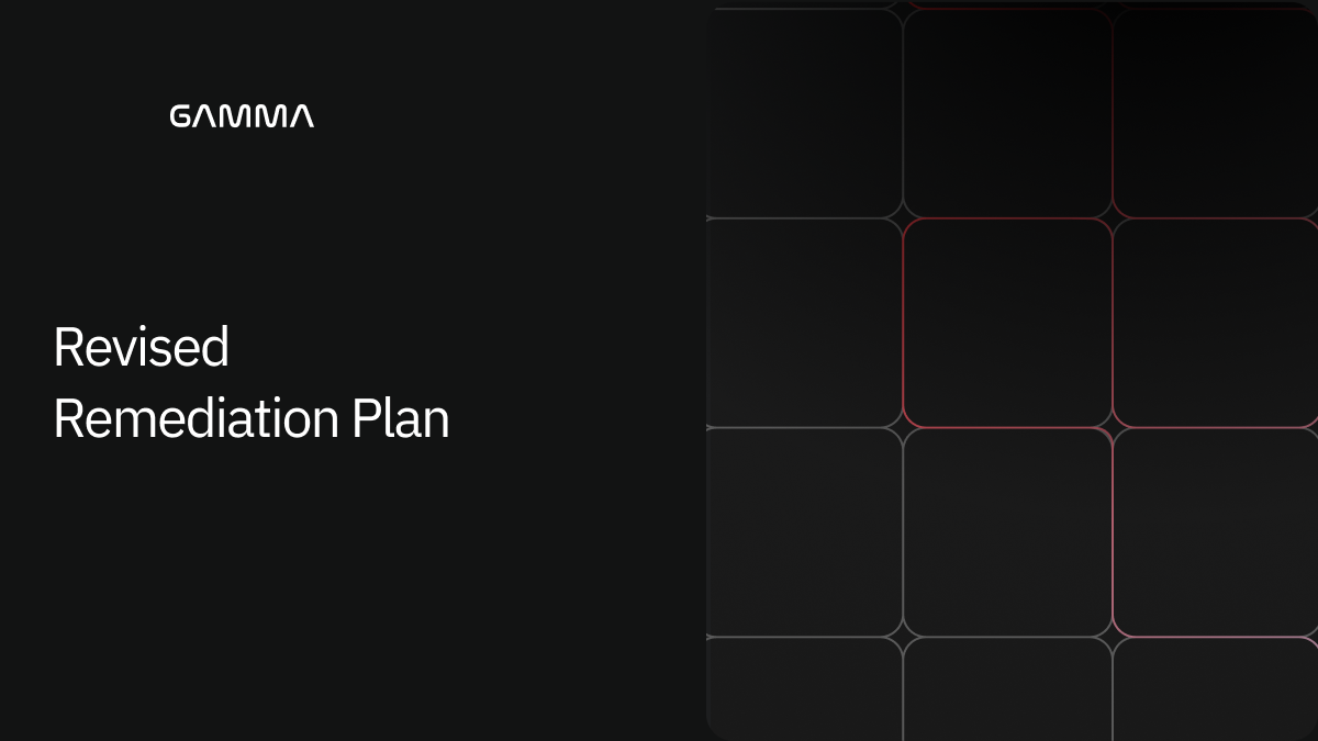 Post-Mortem & Remediation Plan. Incident Summary | by Gamma Strategies ...