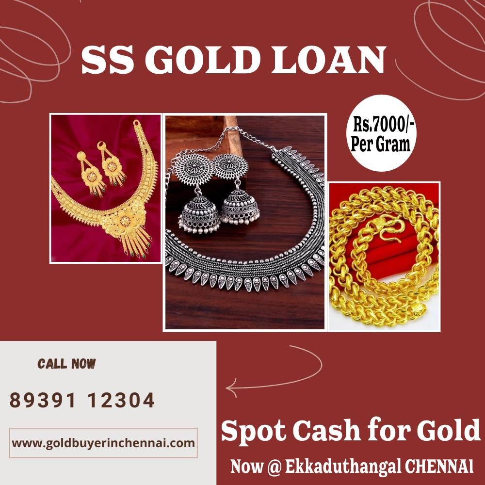Instant Gold Loan in Chennai - SS JEWELLERY - Medium