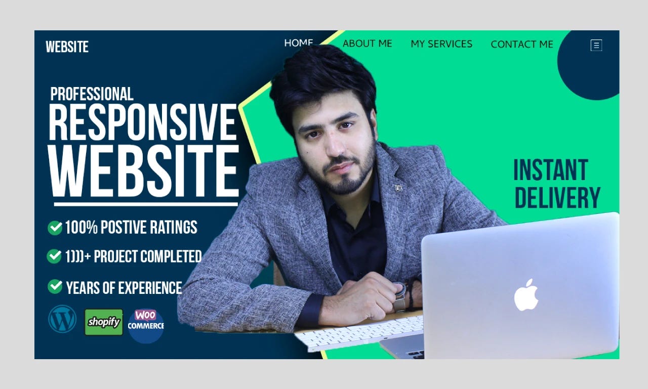 I will design a professional responsive website for your business | by Riazul Bashar | May, 2024 ...