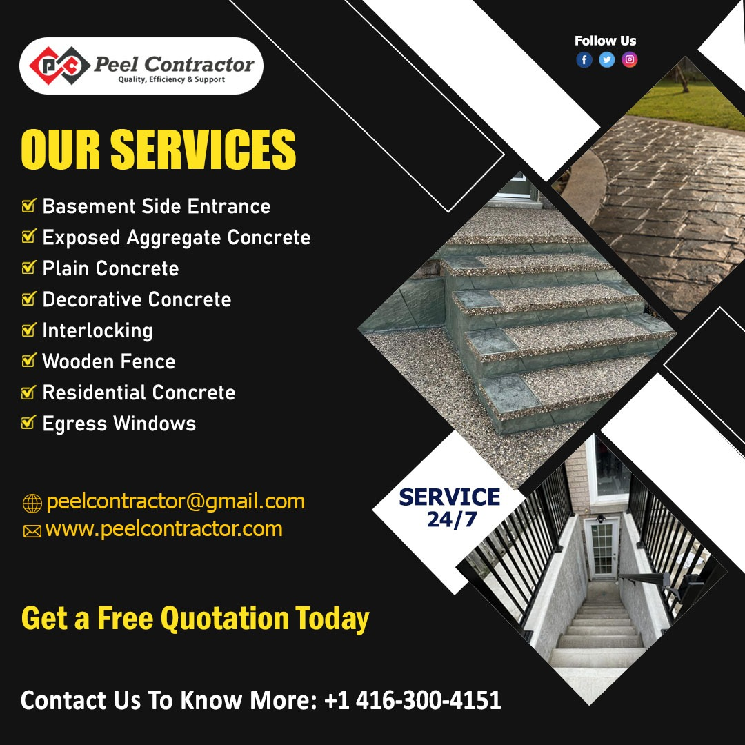 Transform Your Concrete with Peel Contractor - Peelcontractorcanada ...