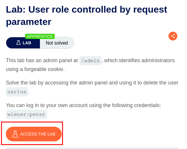 Unprotected admin functionality with unpredictable URL: A portswigger’s lab Report | by Malik ...