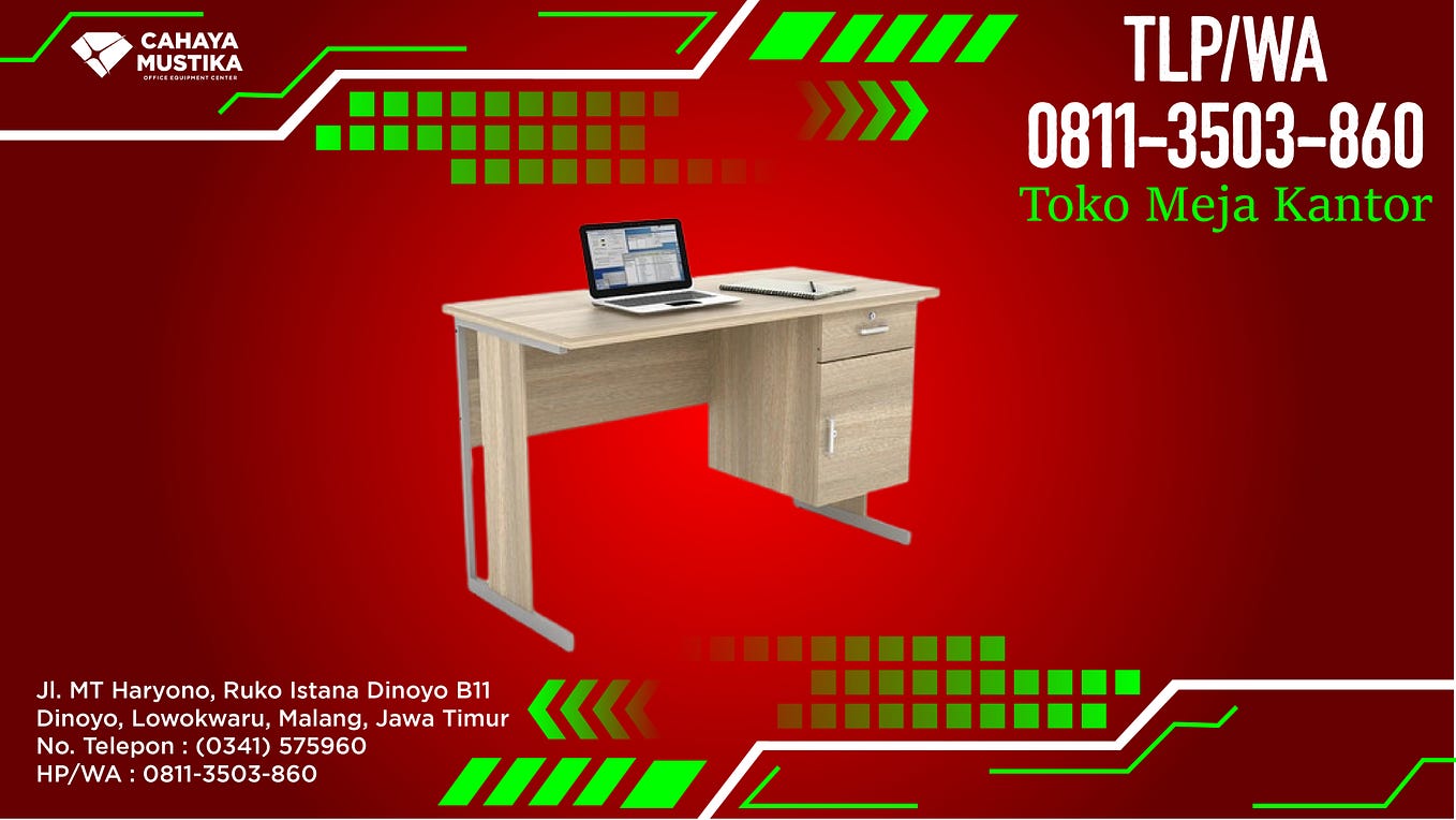 HP : 081–1350–3860 — Toko Meja Kerja Kantor Hpl di Malang | by ...