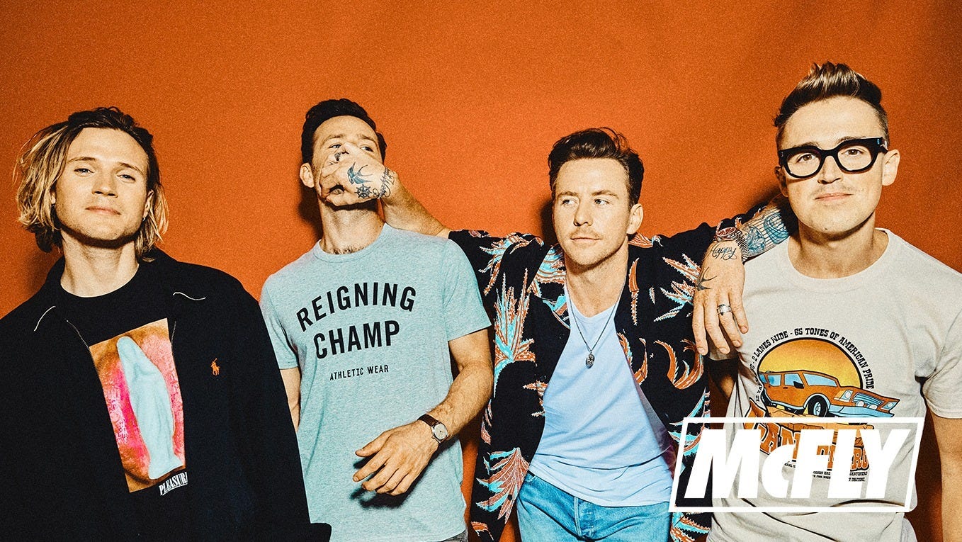 Mcfly Just My Luck Album Cover