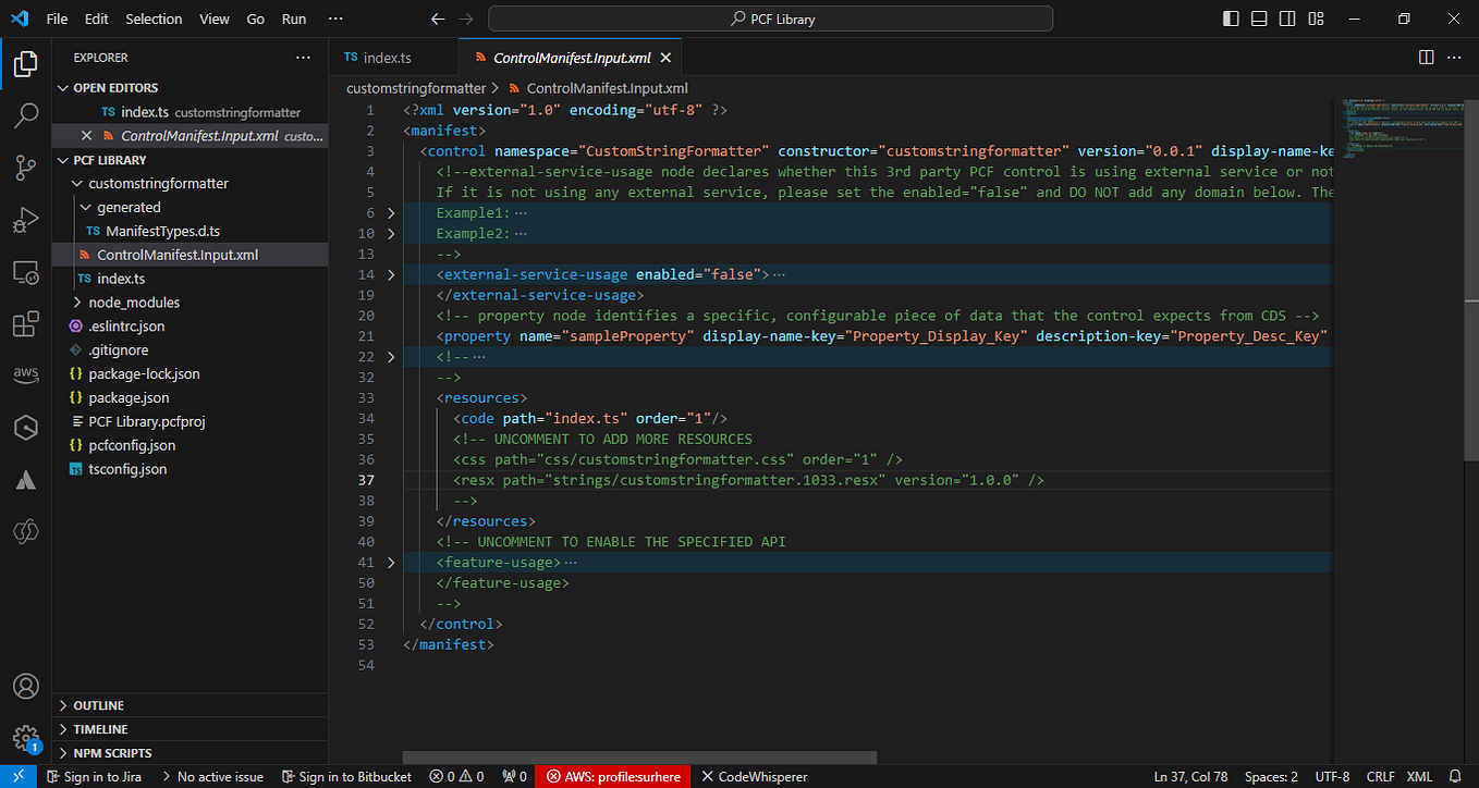 Developing A Re Usuable Pcf Component In Dynamics Crm Model Driven Apps Using Typescript Part 2 7623