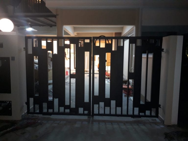 How safe is invisible grille and auto swing gate in Singapore and why ...