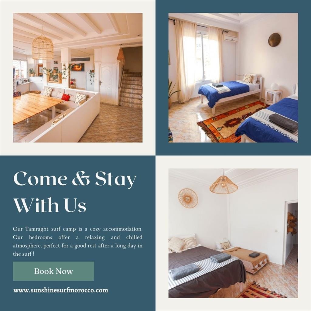 Surf camp taghazout - Sunshine Surf Morocco - Medium