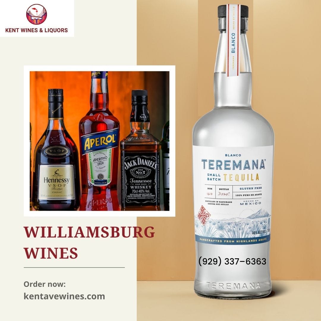 Williamsburg Wine and Spirits Online at Kent Wines and Liquors ...