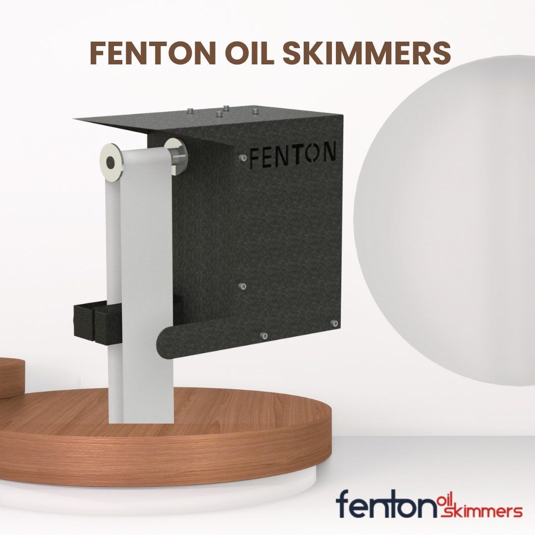Fenton Technologies | Belt Type Oil Skimmer | MBR STP Plant ...