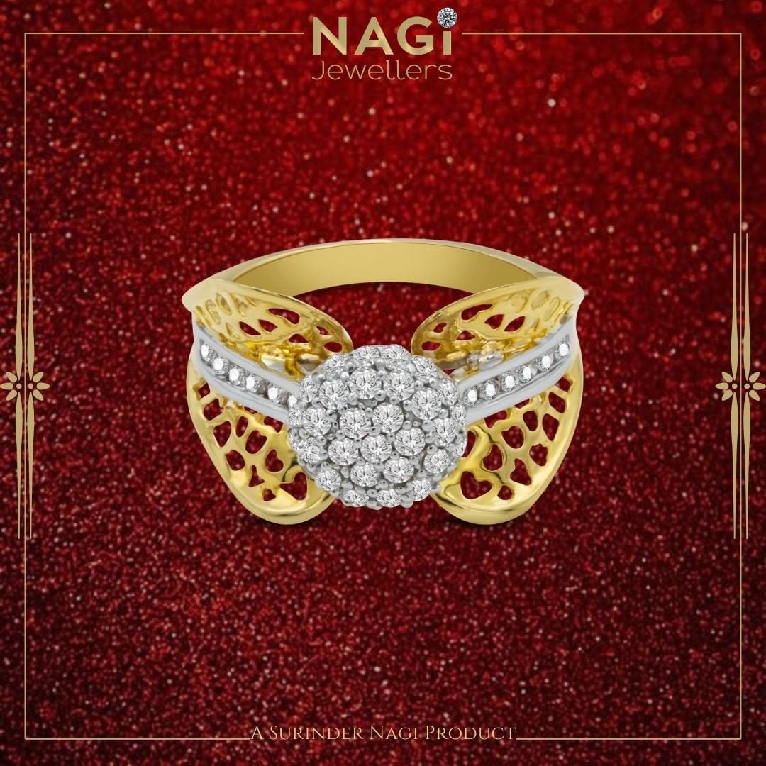 Mesmerising Antique Gold Ring - Nagi Jewellers - Medium