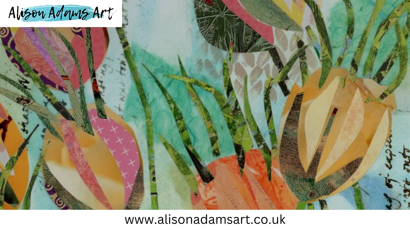 Captivating Beauty: Exploring Alison Adams Art’s Abstract Floral Wall ...