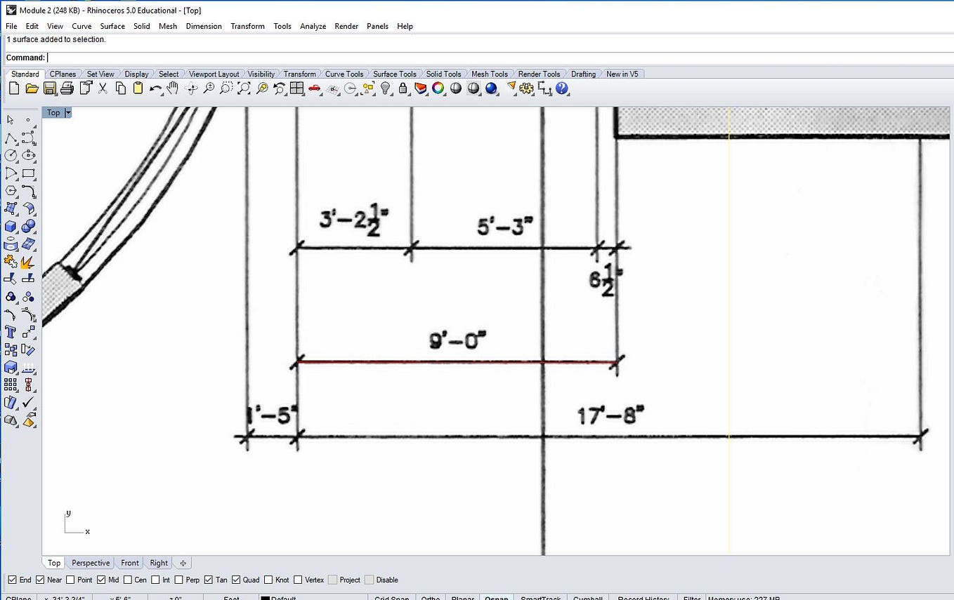 Solid Body Modeling. Starting Rhino with the 2D floor plan… | by Aretepc | DPro | Medium