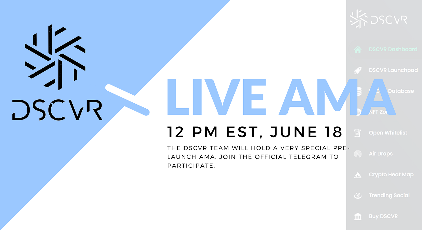 DISCOVER PARTNERS WITH POLYGON. Discover (DSCVR) is very excited to ...