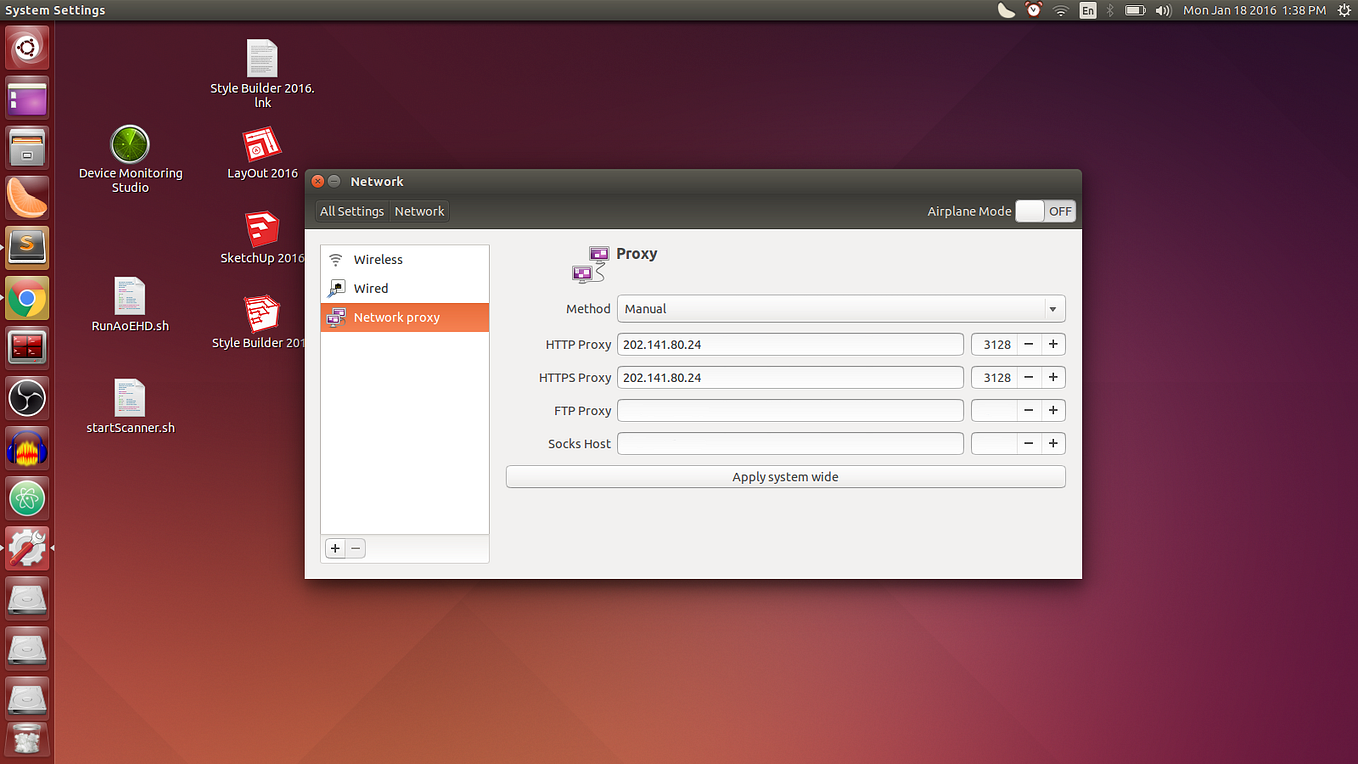Setting Proxy on Arch Linux. Yes. I have graduated from Ubuntu to… | by Raghuram Krishnaswami ...