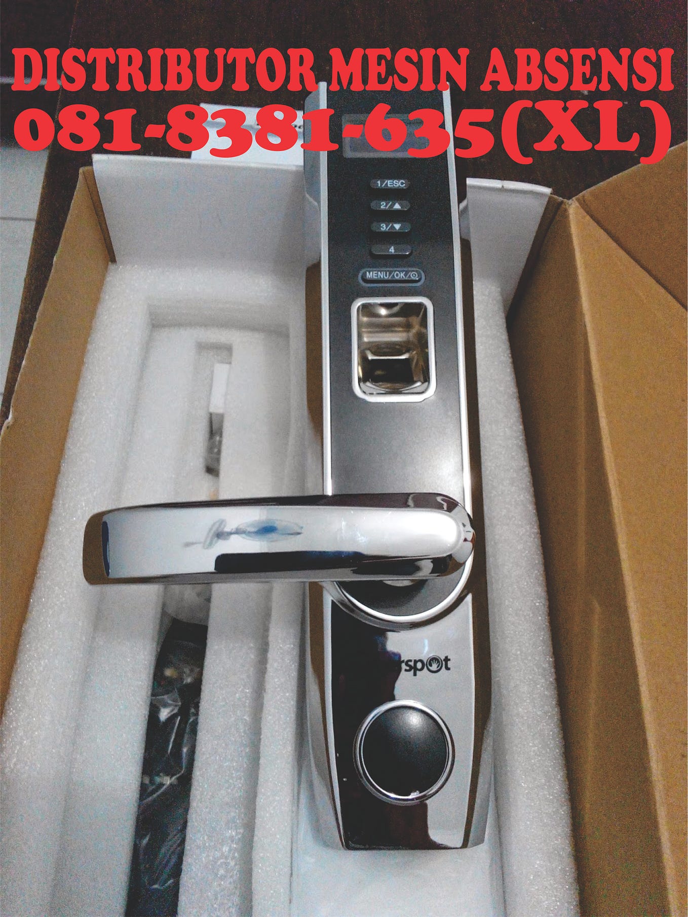 081–8381–635(XL), Mesin Ceklok Sidoarjo, Mesin Absensi Fingerprint ...