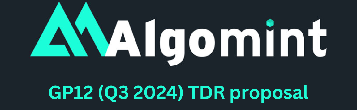 Algomint Launches on Testnet. We know what you have been waiting for ...