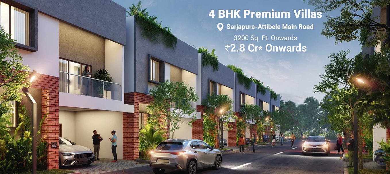 Discover the Perfect Luxury 4 BHK Villas for Sale in Sarjapur Road with ...