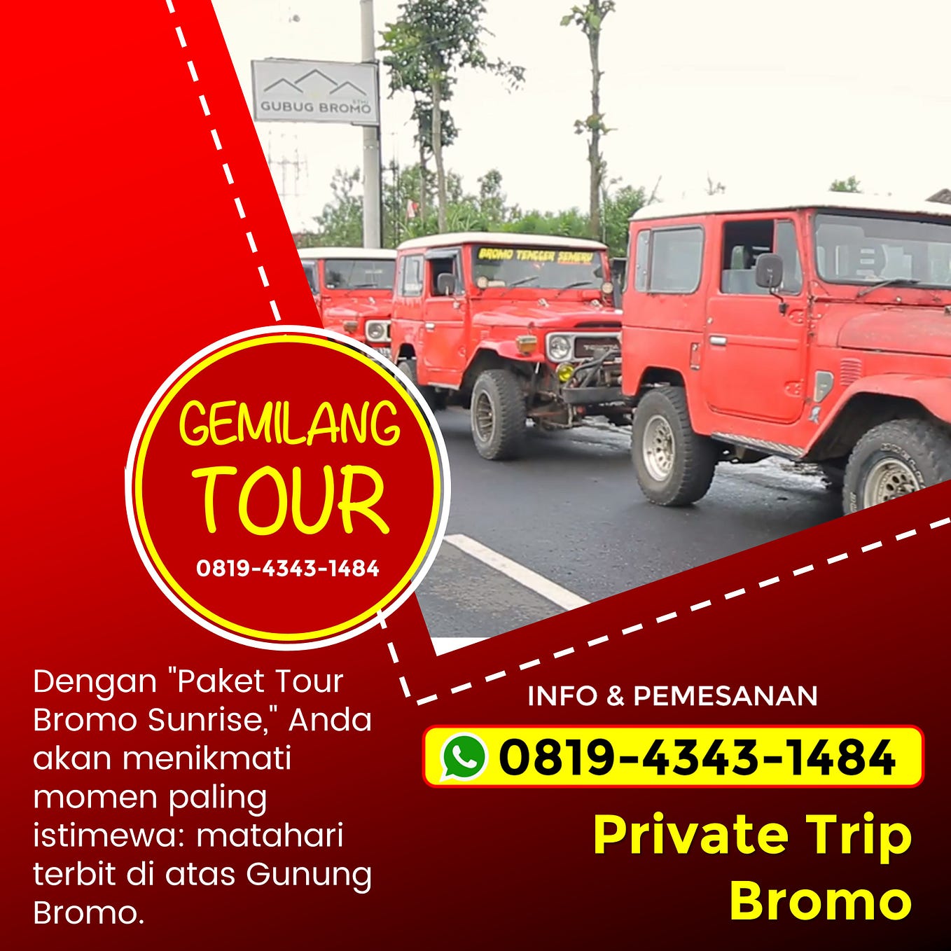 Bromo Tour Package Juli, Hub 0819–4343–1484 | by Lalapowgmacademy | Medium
