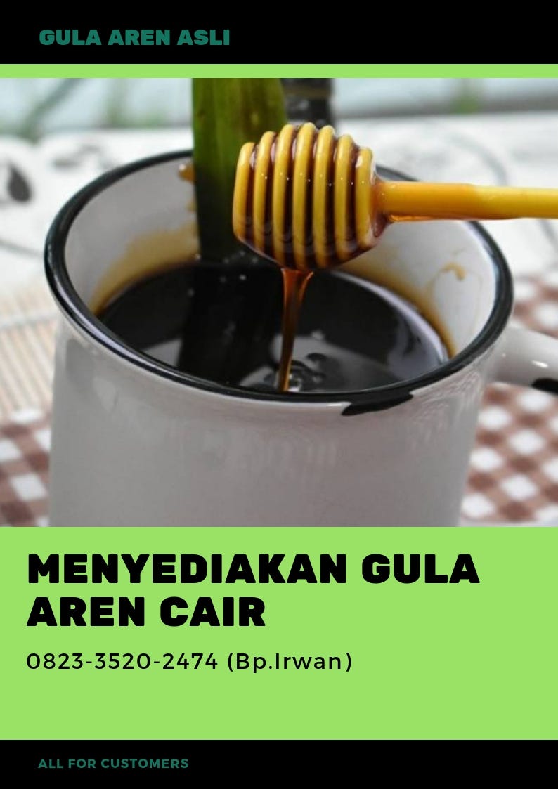 TERSEHAT!!!, TLP +62 823–3520–2474, Produsen cara membuat gula aren ...