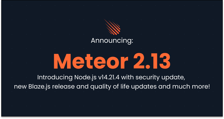 Announcing Meteor 1.6. Node.js 8, npm 5, native debugging… | by Ben Newman | Meteor Blog
