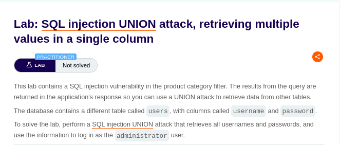 SQLi: PortSwigger Labs (LAB 3 of 18) | by Eyosiyas Eyasu | Medium