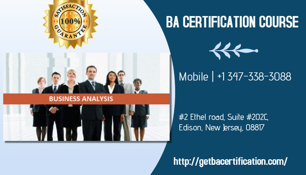 Get BA Certification From Real-Time Experts | by paul david | Medium