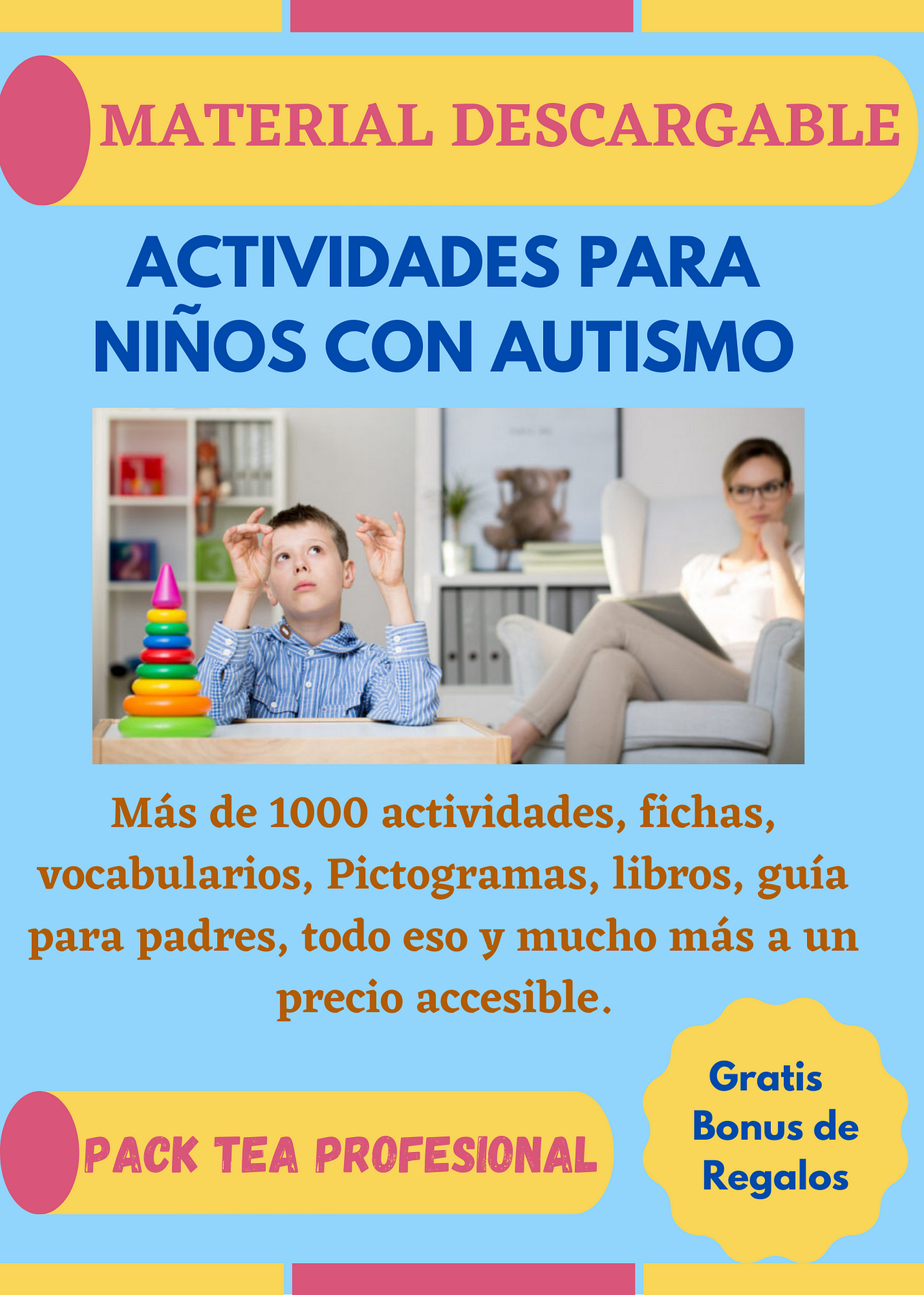 Actividades Para Niños Con Autismo — Super Kit Profesional ¿Funciona ...