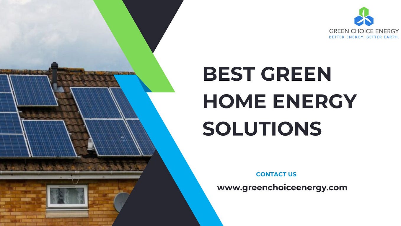 Best Green Electricity Supplier | Green Choice Energy ...