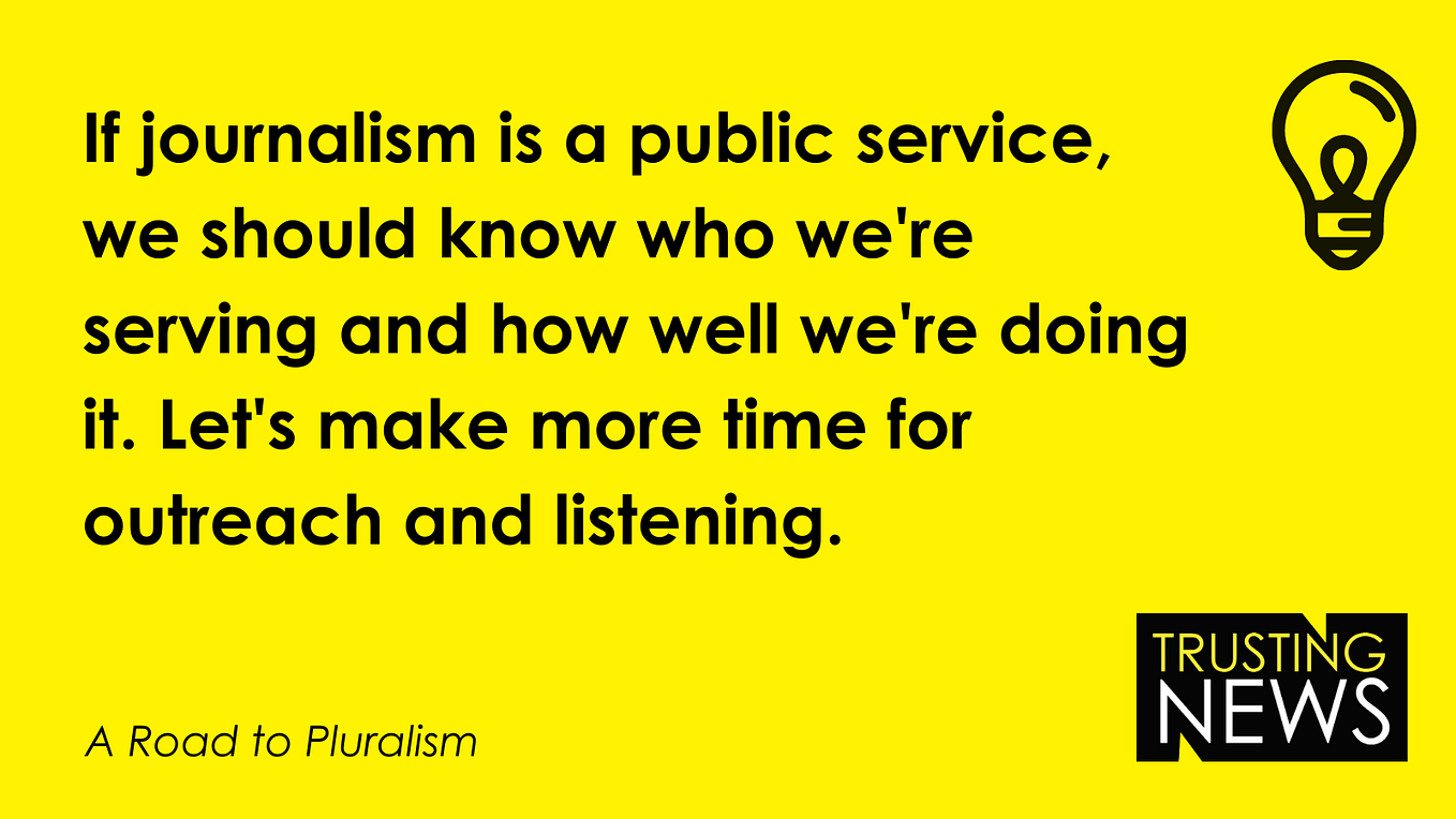 Earn trust by sharing what motivates your journalism | by Joy Mayer ...