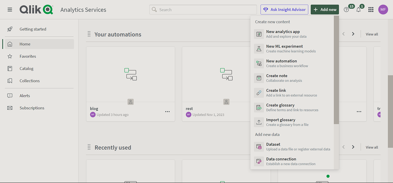 Data Automation With Qlik Sense: How to automatically reload data in an already published App ...