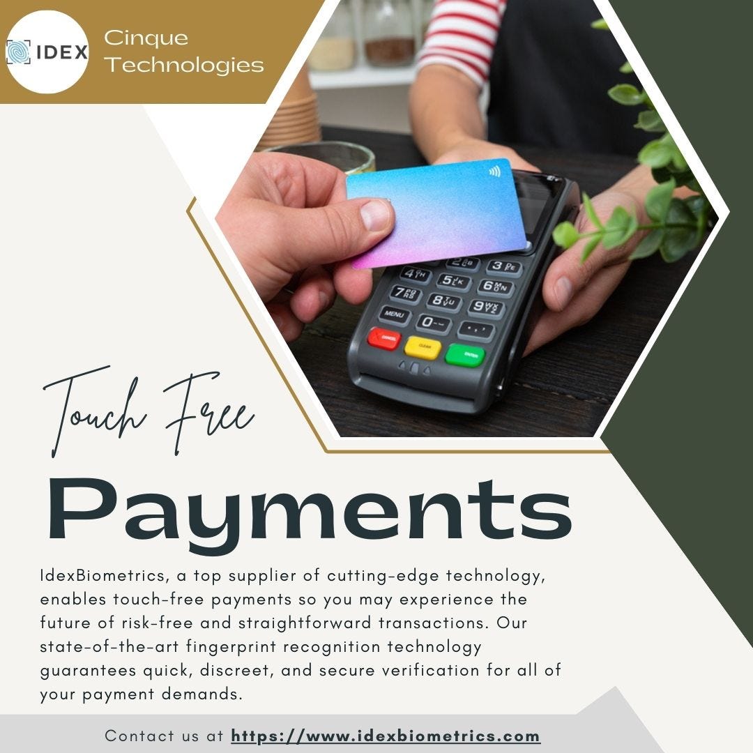 Streamlining Payments with Touch-Free Transactions and Biometric Payment Cards | by ...