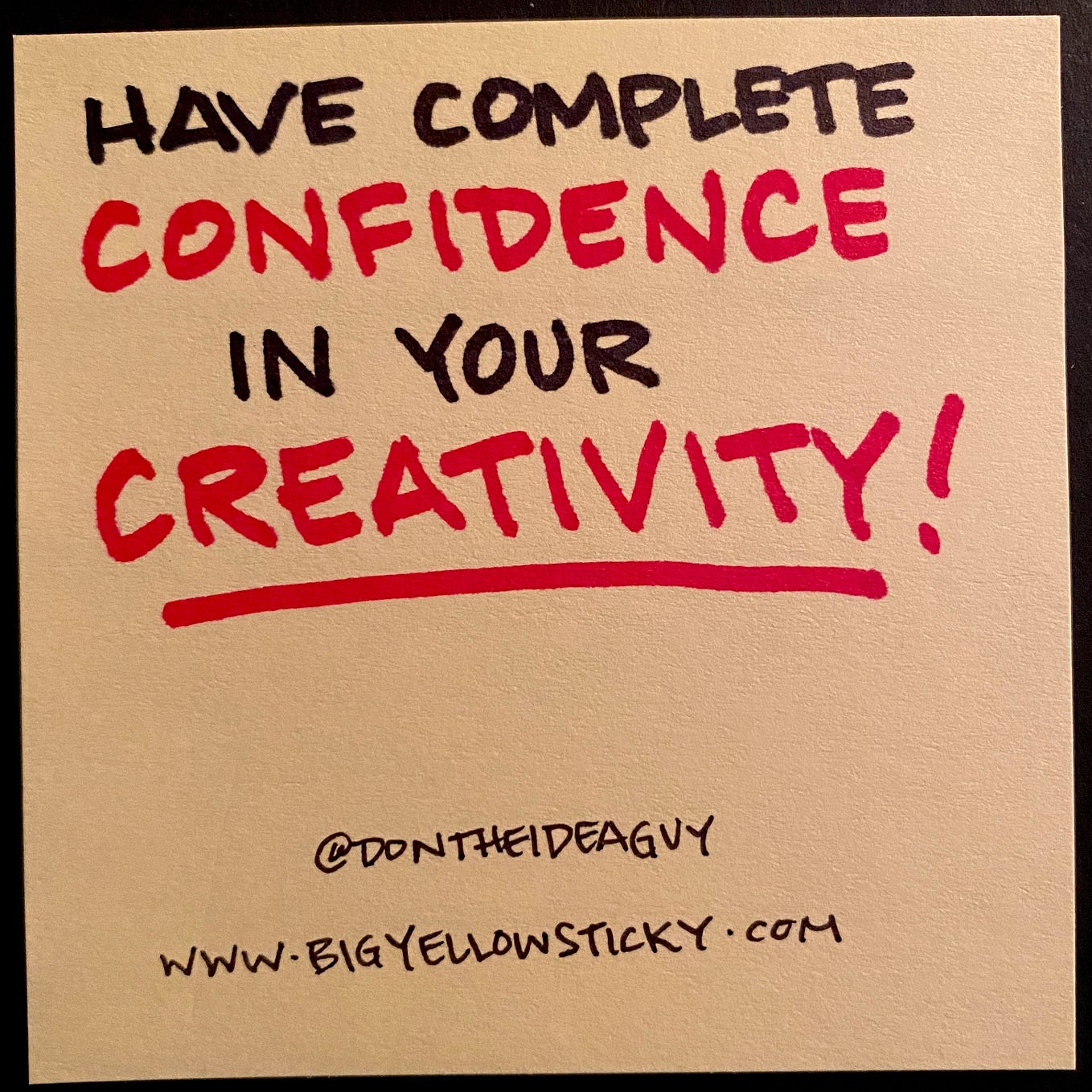 Amplifying Your Potential 🟨 Big Yellow Sticky By Don The Idea Guy Big Yellow Sticky Medium