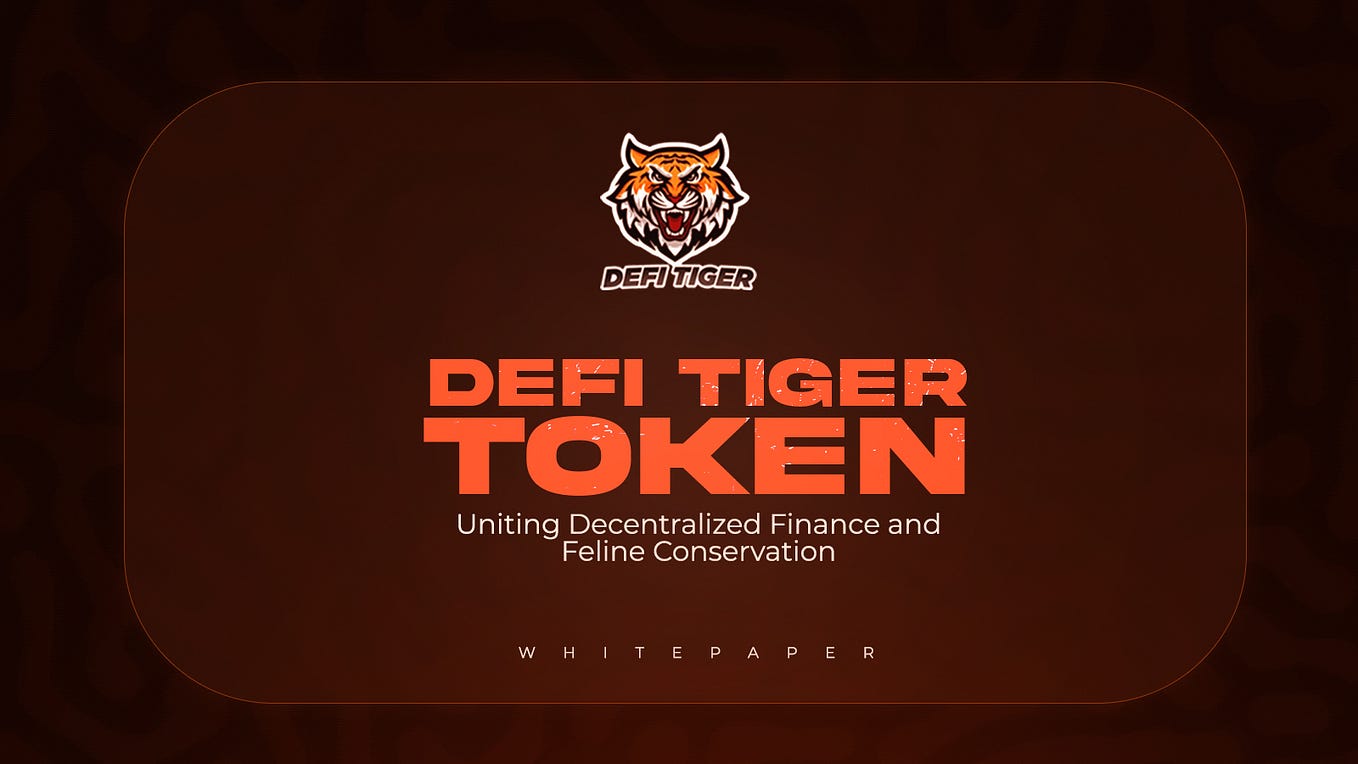 Strengthening Community Bonds: Defi Tiger Token (DTG) Partners with The ...