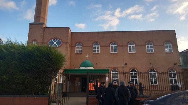 Ashfaq Siddique, secretary of Al Madina Mosque in Barking covered in ...